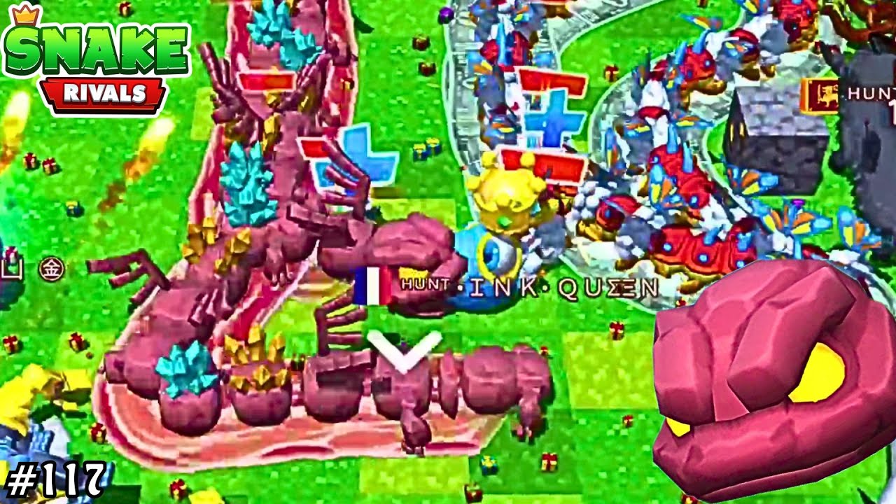 Snake Rivals || ROCK GOLEM SNAKE || GAMEPLAY || 26k Score.. INT 👊 - YouTube