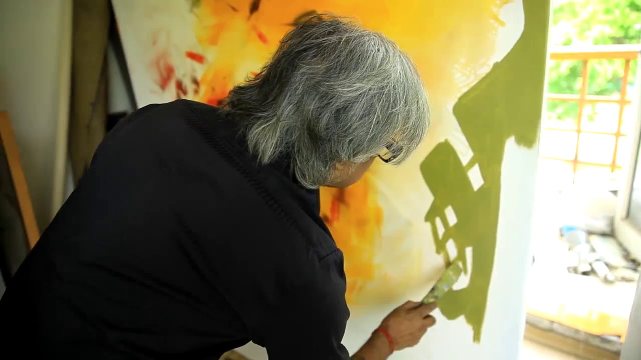 Sudip Roy: Creating magic on canvas... - YouTube