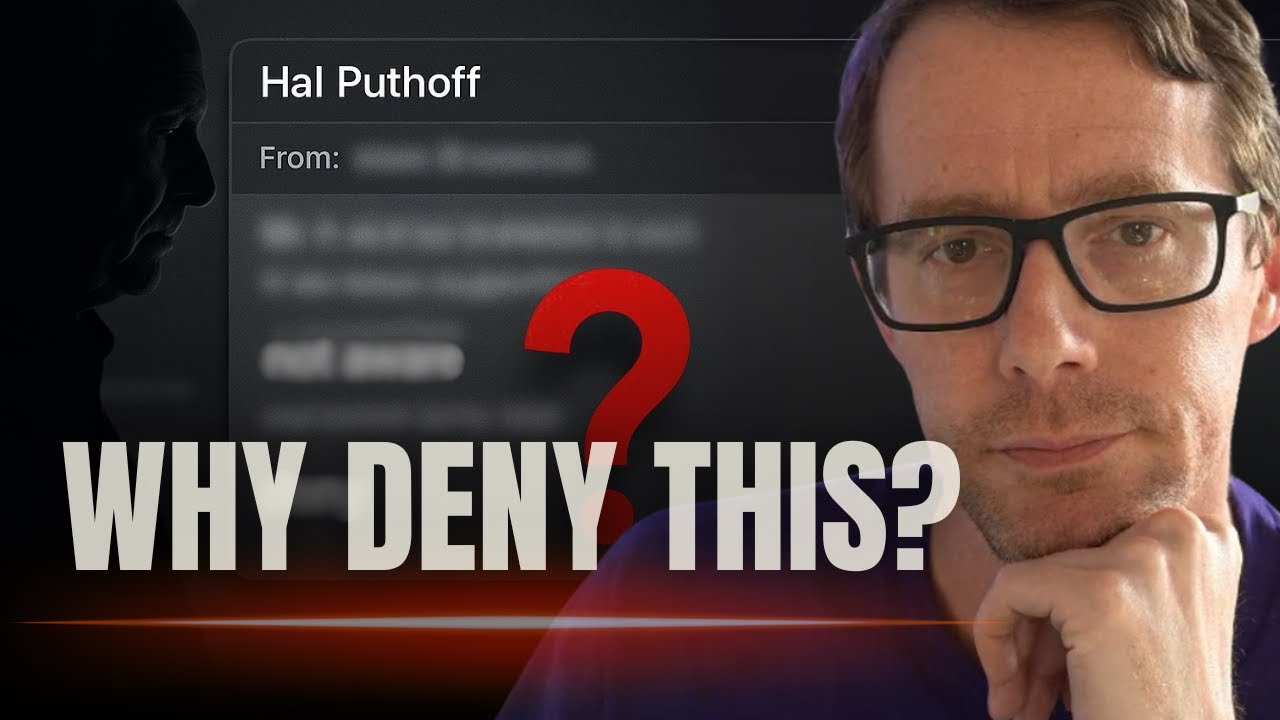 Hal Puthoff Finally Responds… - YouTube