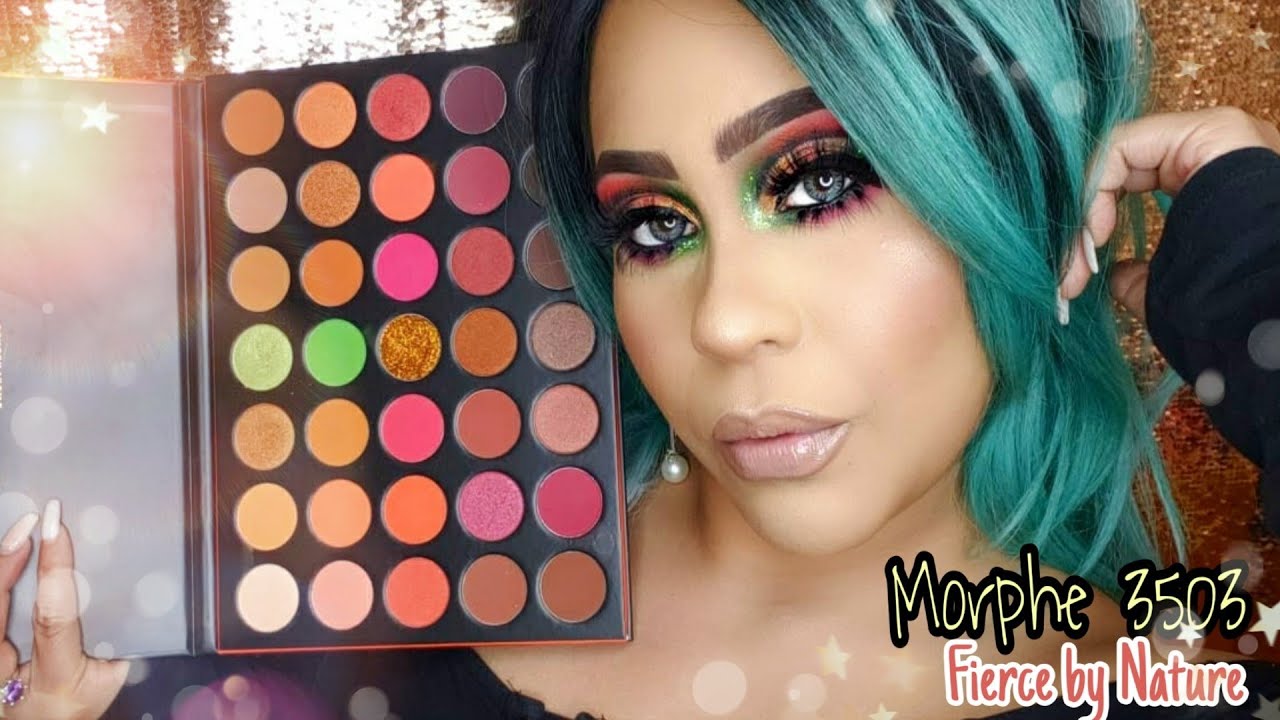 #Morphe #laflowers NEON DRAMA . MORPHE 3503 FIERCE BY NATURE PALETTE ...