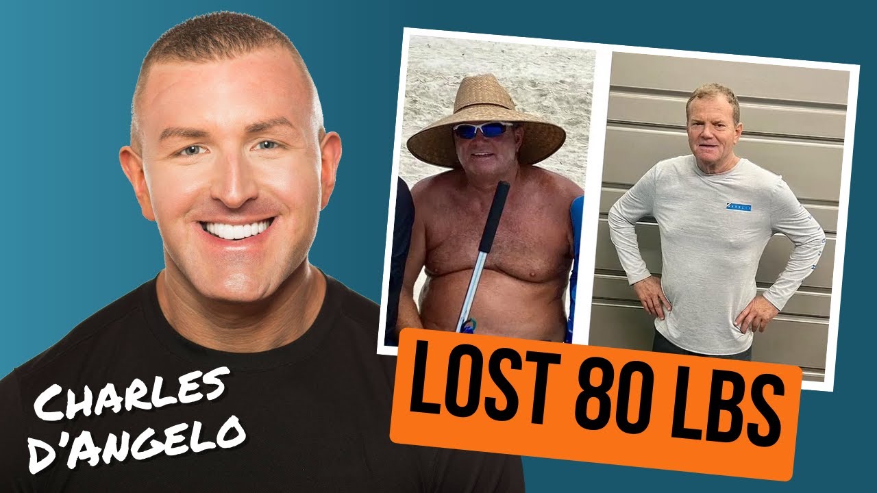 Robert drops 80lbs with Charles D'Angelo! - YouTube