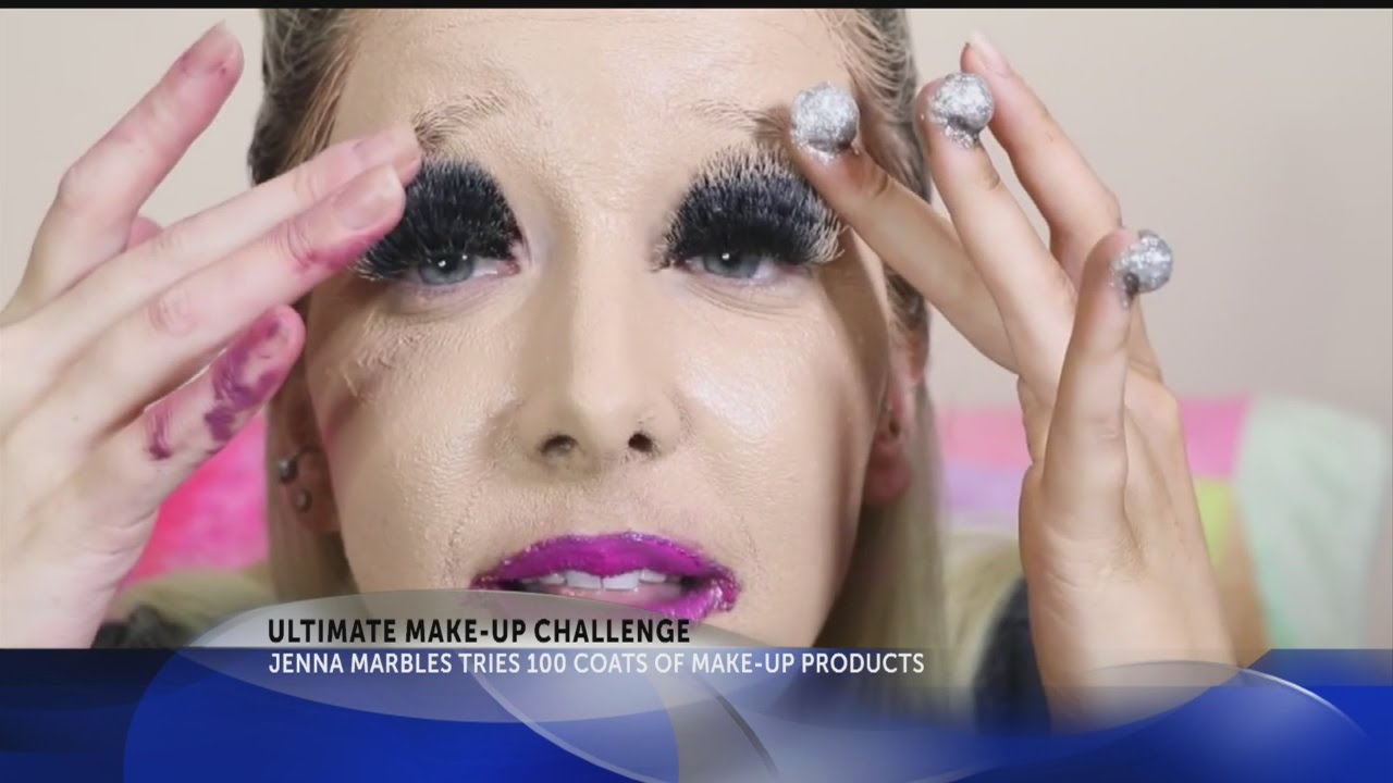 100 layers of makeup - YouTube