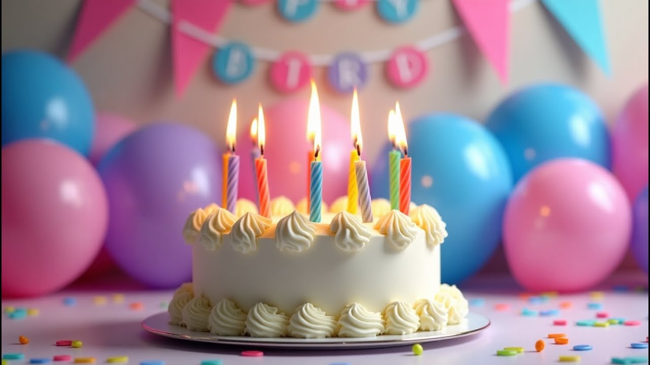Remix Happy birthday song celebration happy birthday video - YouTube