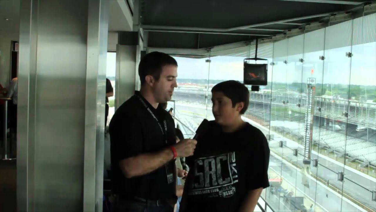 USAC Driver Michael Fanelli at Indy 2011 - YouTube