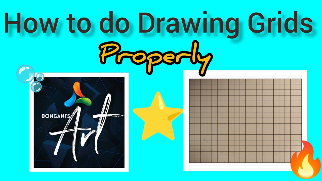 How to create Drawing Grids (Step by Step) - YouTube