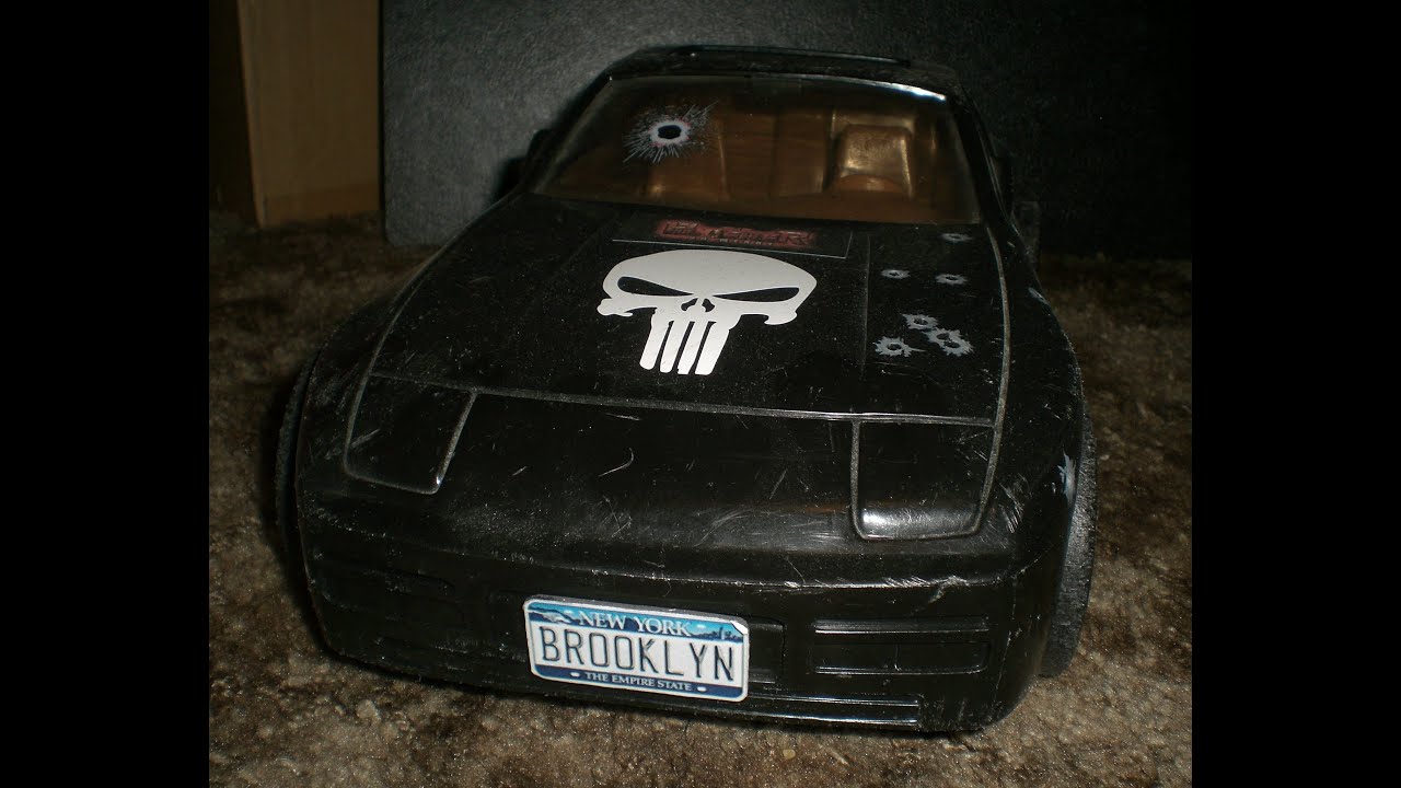 Custom Marvel Legends: Punisher Car - YouTube