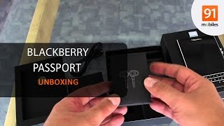 Blackberry Passport: Unboxing | Hands on | Price