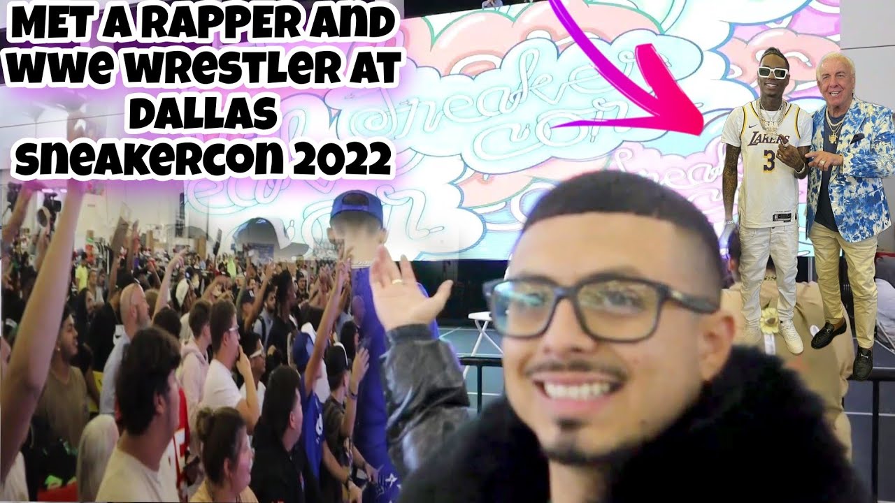 MET RAPPER SOULJA BOY AND NATURE BOY RIC FLAIR AT SNEAKERCON IN DALLAS ...