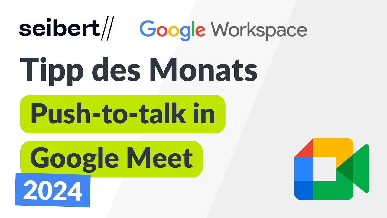 Push to talk in Google Meet - Dein Shortcut für entspannte Meetings ...