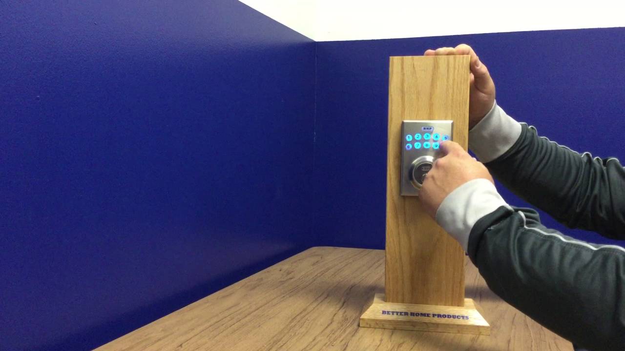 BHP Program Electronic Lock - YouTube