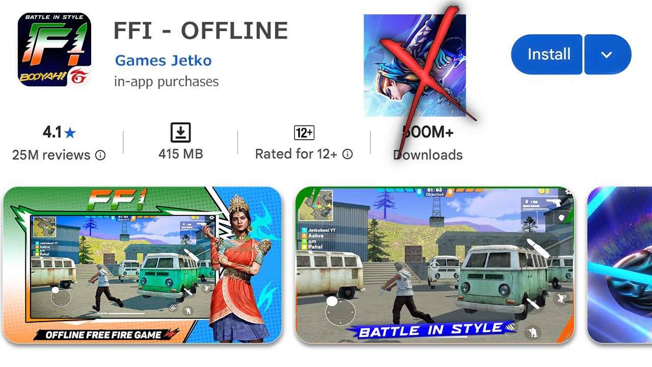 FFi - Free Fire India Game For Android Under 200MB | Free Fire Jaisa ...