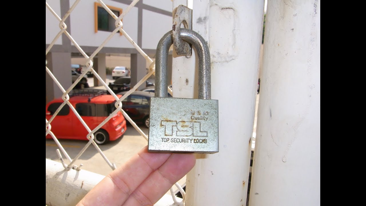 Easy, Cheap Lock Weatherproofing - Padlocks, Combination Locks - YouTube