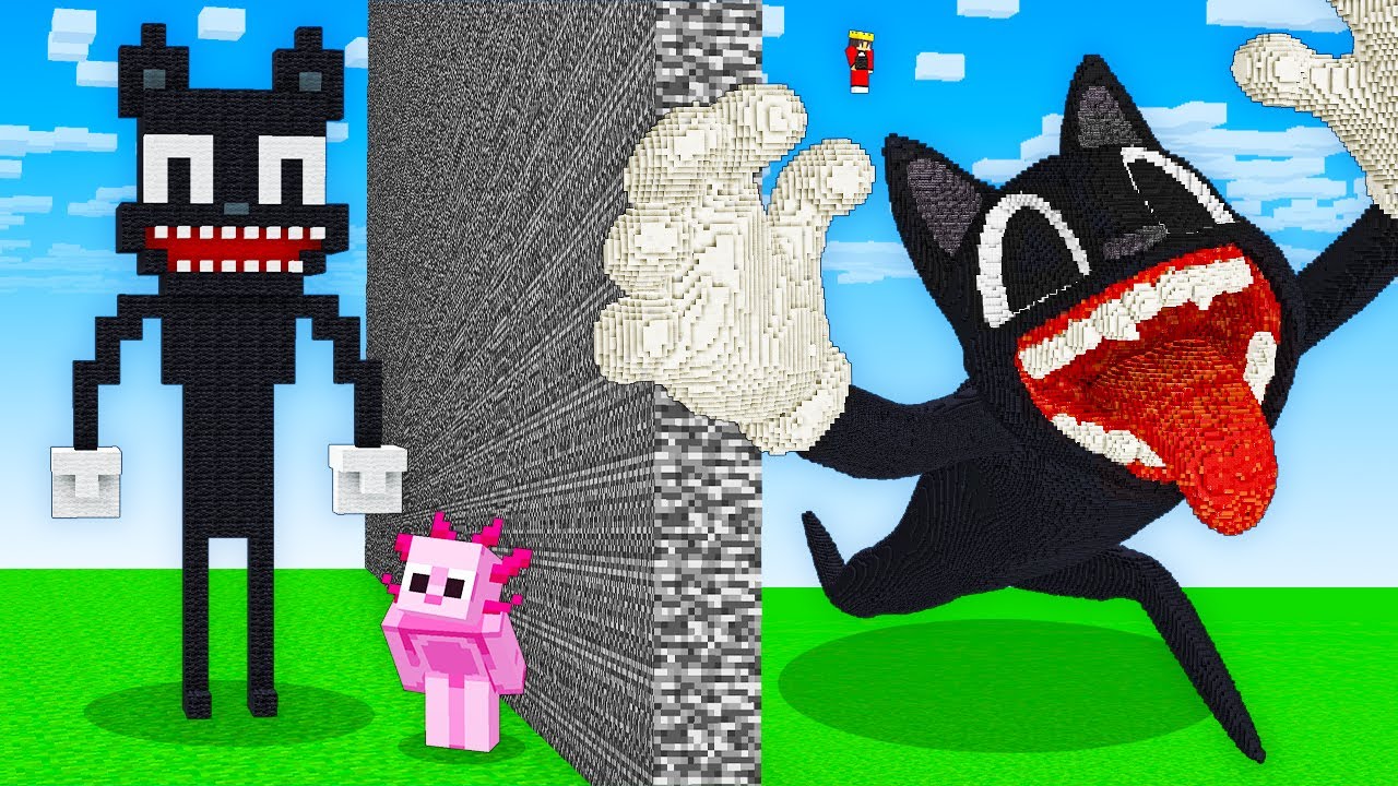 I Cheated With CARTOON CAT in Minecraft Build Battle! - YouTube
