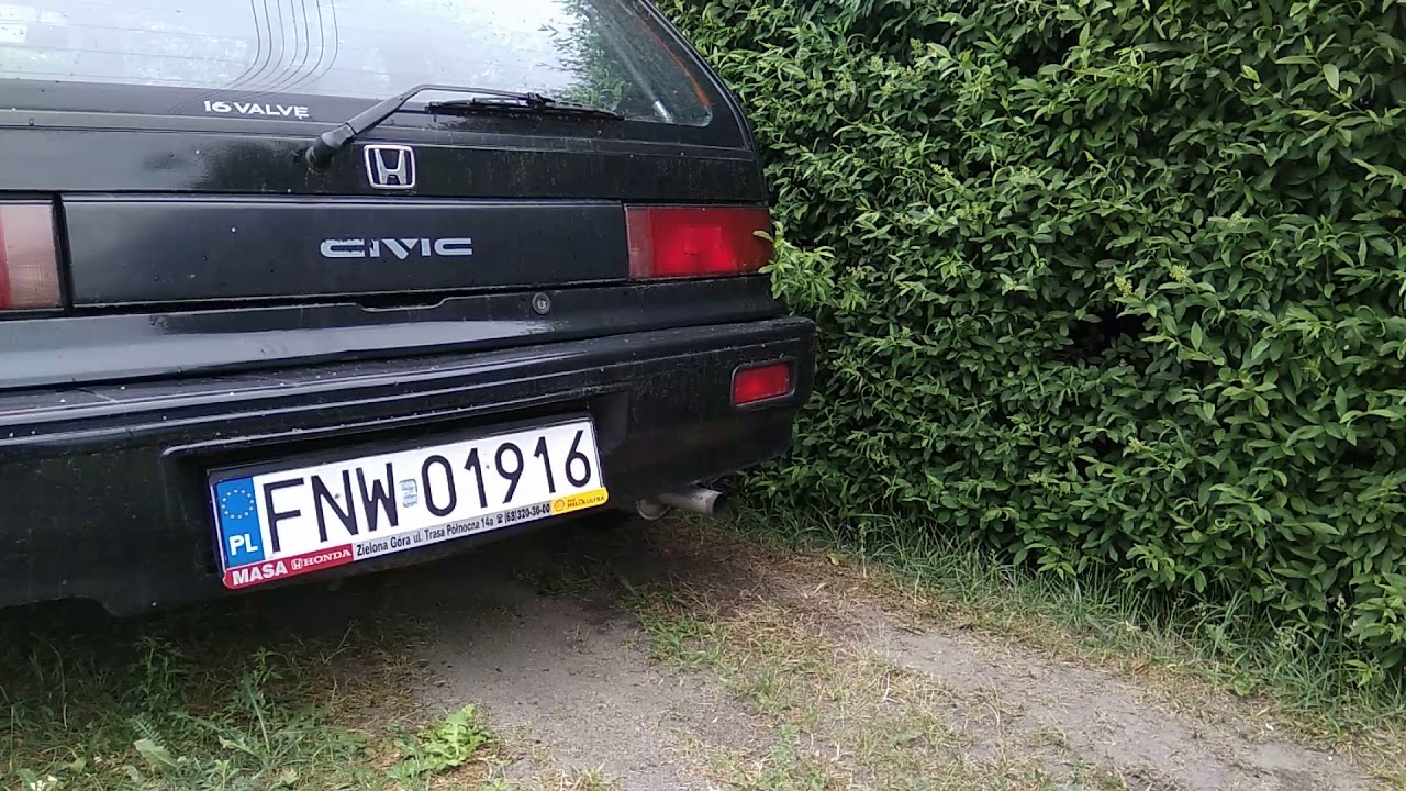 Honda Civic ec8 - YouTube