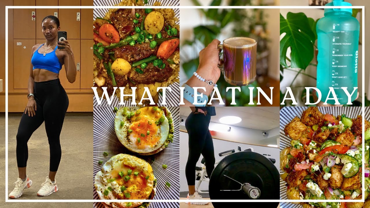 WHAT I EAT IN A DAY | 75 HARD CHALLENGE | SIMPLE HIGH PROTEIN MEALS 💪🏾🥗 ...