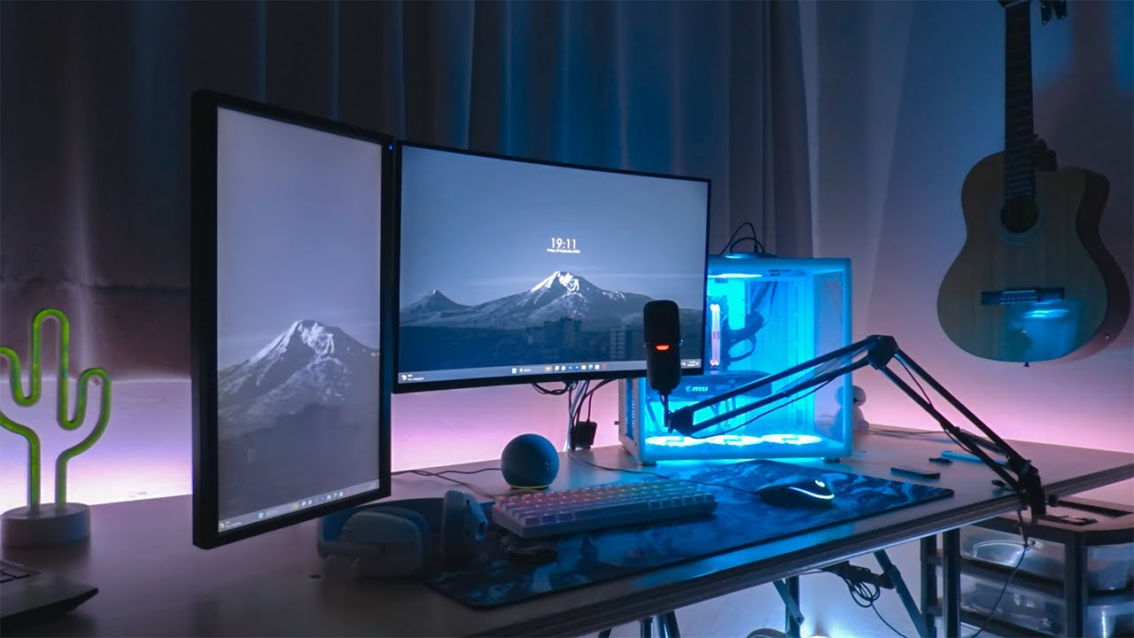 The BEST PC Setup Cinematic Fiilm (4k) - YouTube