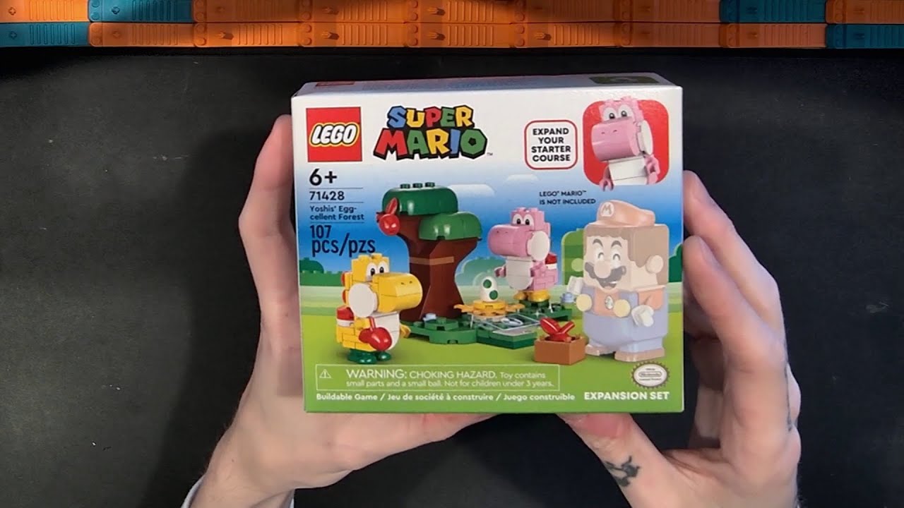 LEGO Super Mario Yoshis' Egg-cellent Forest Expansion Set 71428 Build ...