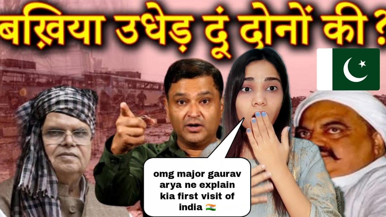 Major Gaurav Arya Exposes Ex - Lt Gov. Satyapal Malik and Atique Ahmad ...