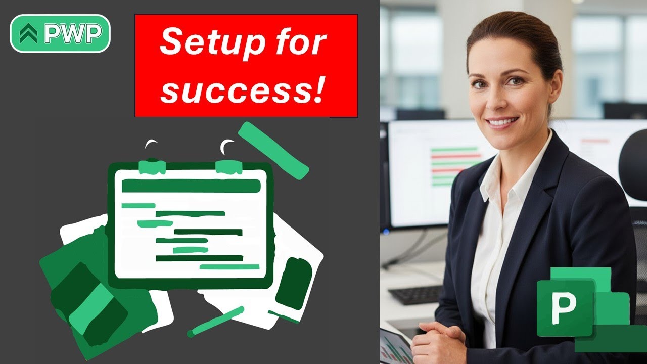 #01 MS Project - Setup for Success! - YouTube