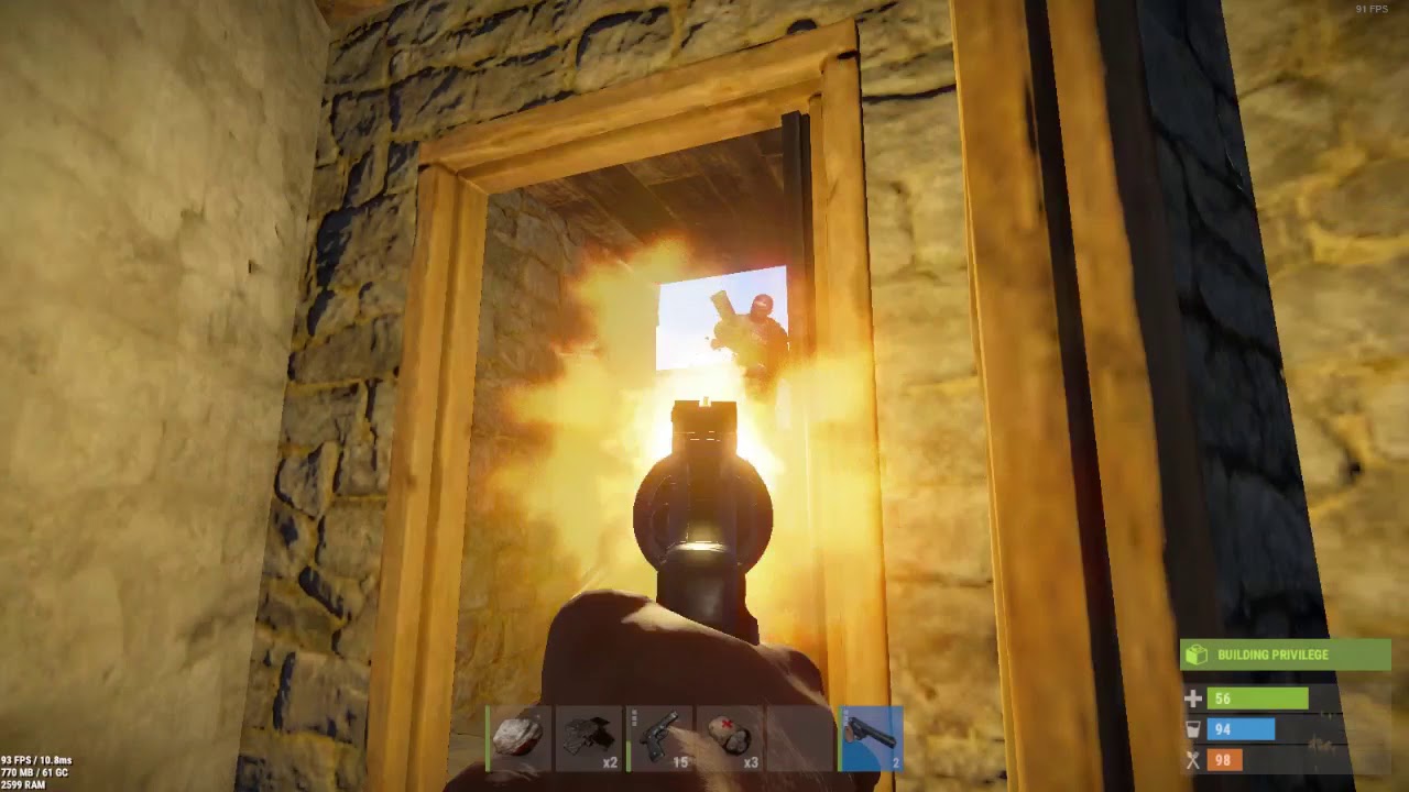 Vanilla Rust Raids #2 - DEFEATING the Rusty Come Up's! - YouTube