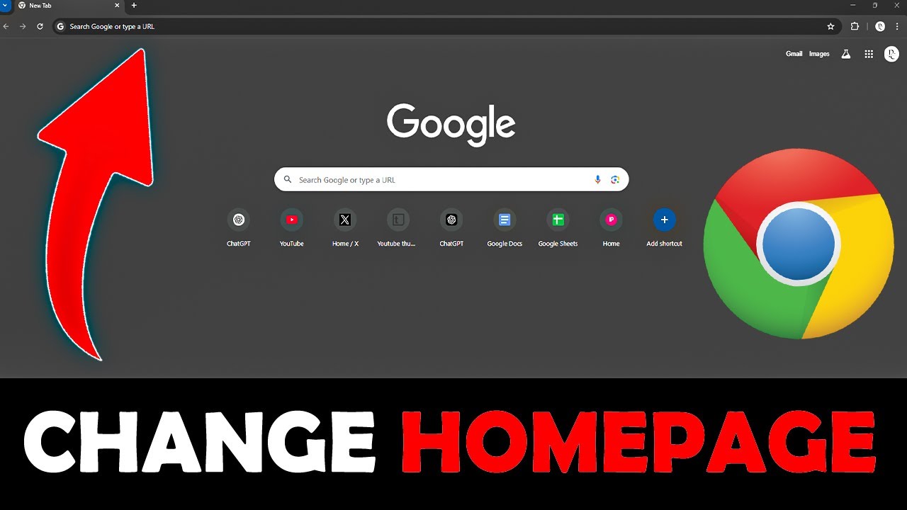 How to Change Google Chrome Home Page | Set Custom Homepage in Chrome ...