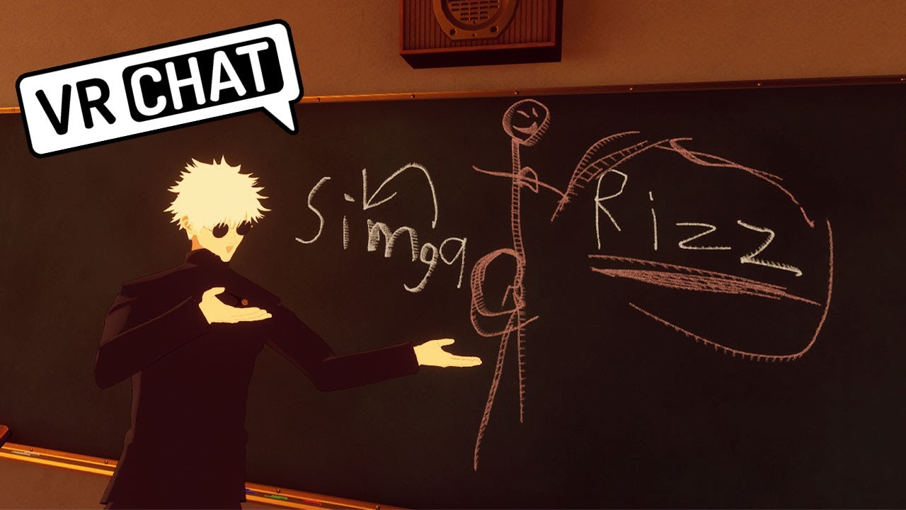 Gojo Teaches How to be a Sigma In VRChat - YouTube