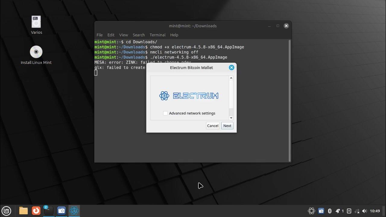 How to Create a Secure Bitcoin Wallet with Electrum Using Linux Live ...