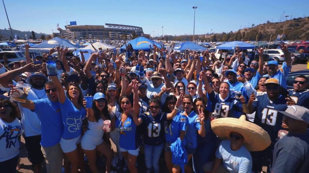 San Diego Chargers, Swoopin' D Tailgate Ep. 001 - YouTube