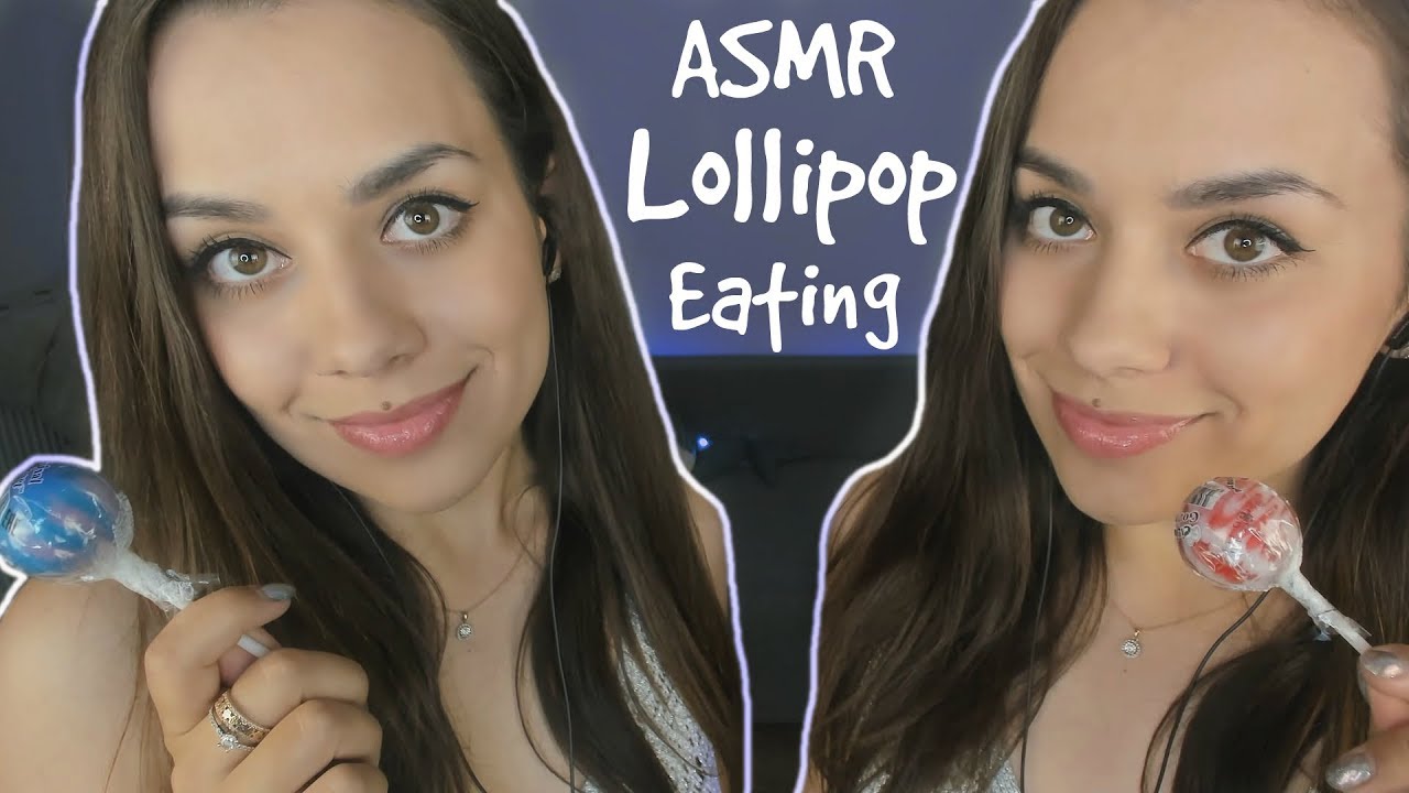 Asmr Twin Lollipop Licking Asmr Candy Eating And Lips 🍭 Twin