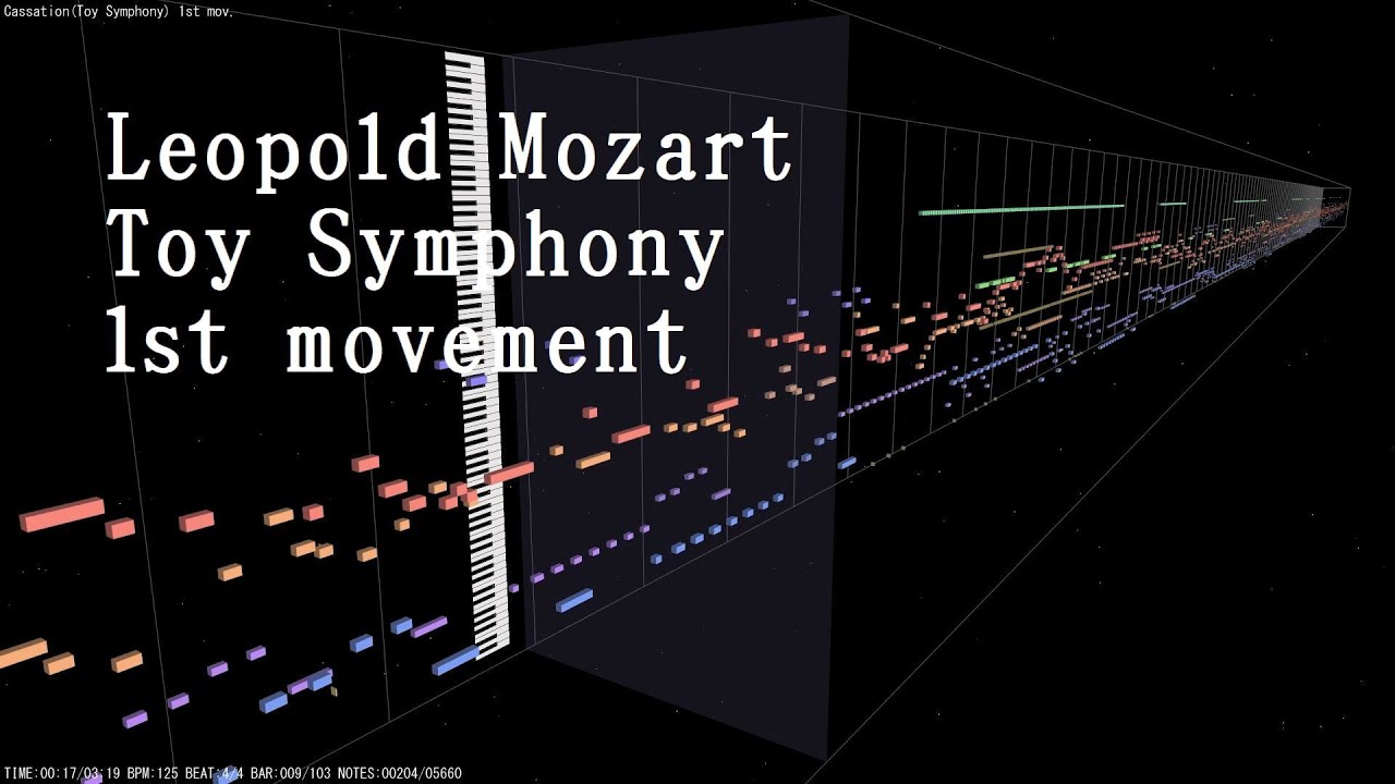 Leopold Mozart - Toy Symphony 1st movement | MIDITrail - YouTube