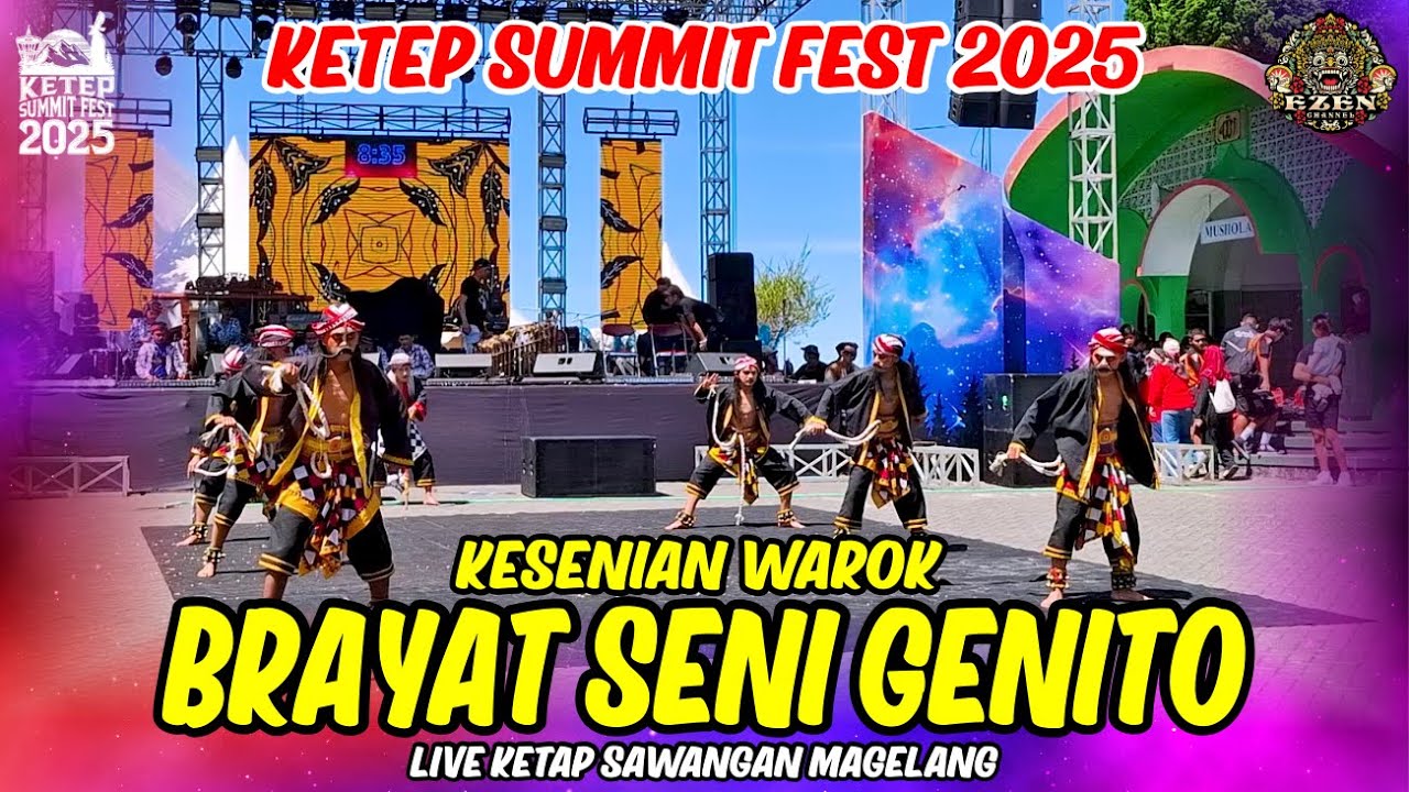 WAROK BRAYAT SENI GENITO BSG TERBARU LIVE KETEP SUMMIT FEST 2025 KETEP ...