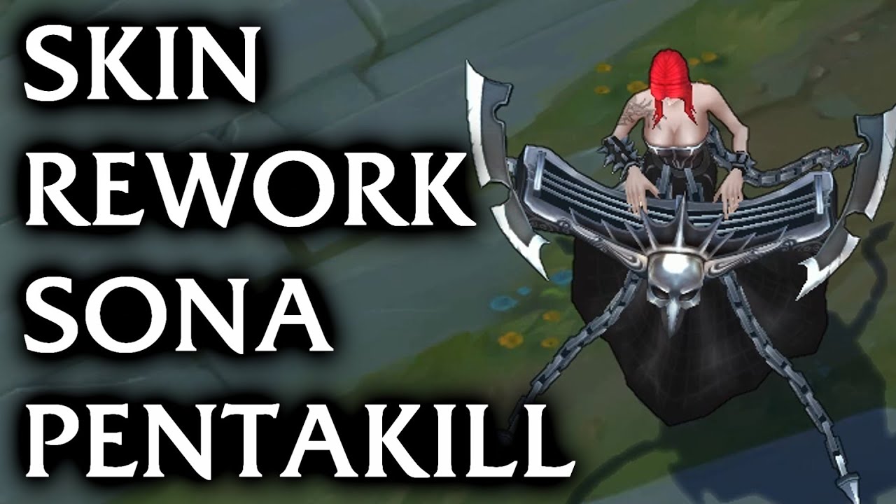 Skin rework Sona Pentakill, League of Legends - YouTube