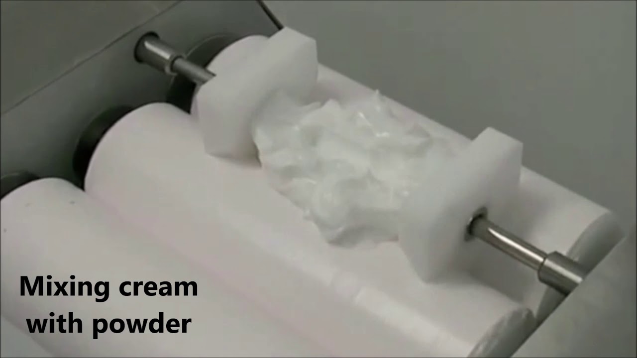 Three Roll Ointment Mill - YouTube