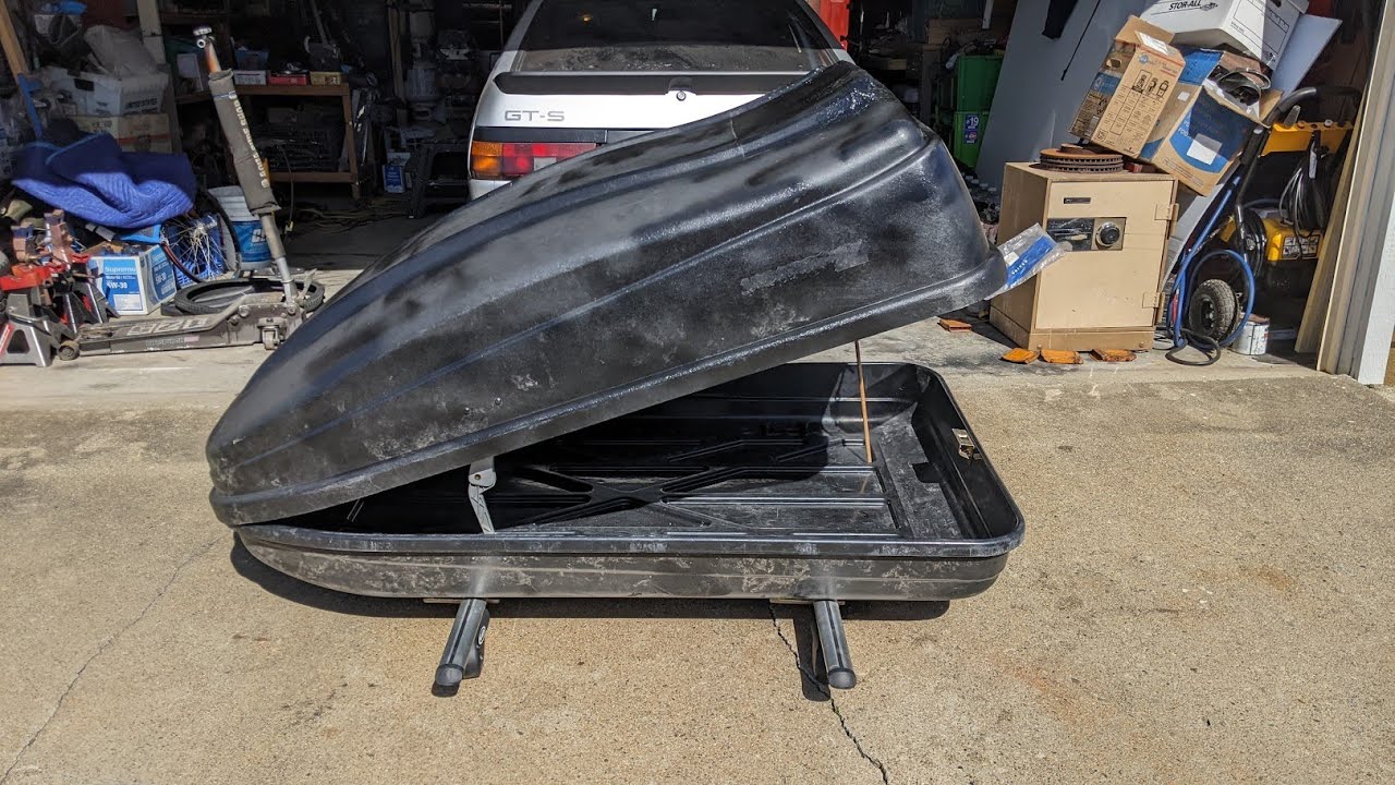 DIY - How to Repair a Damaged/Broken Roof Cargo Box (cracked or with ...