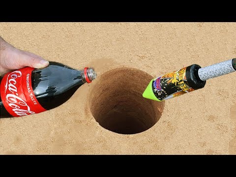 EXPERIMENT ROCKET vs COCA COLA UNDERGROUND