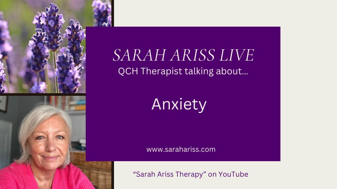 Anxiety Chat with Sarah 12th May - YouTube