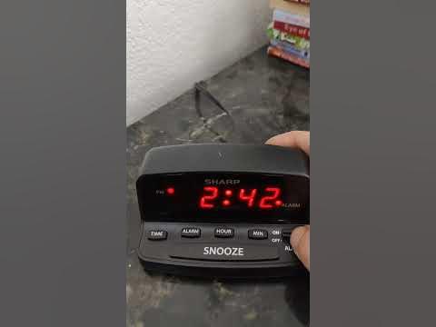Sharp Alarm Clock. Digital Easy to Use #review #homedecor #bedroom ...