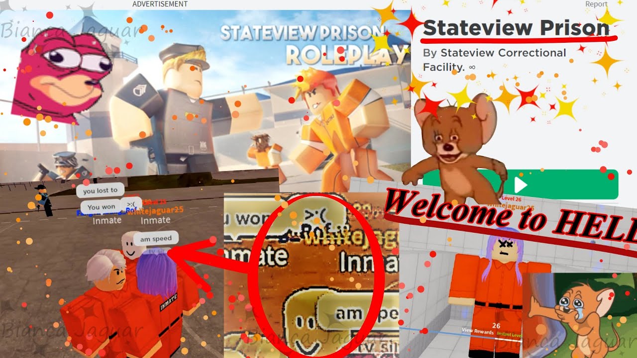 Funny Prisoner experience ||Stateview prison ROBLOX|| - YouTube