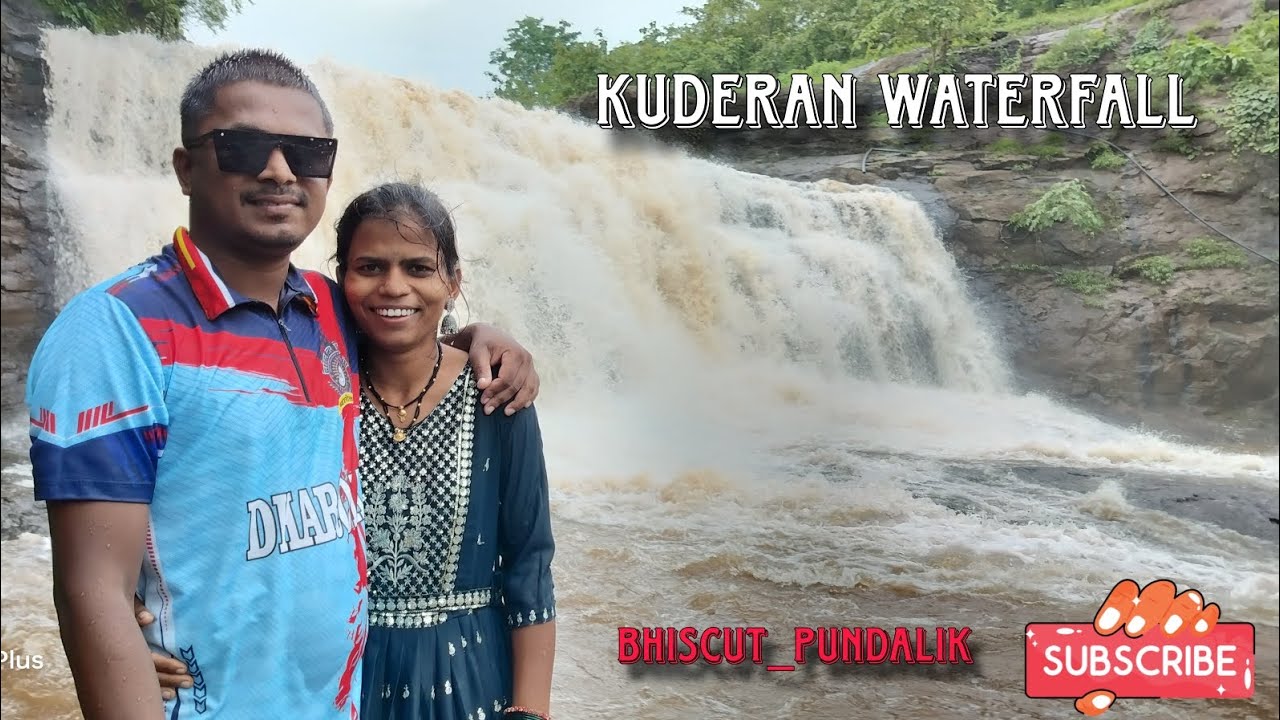 || KUDERAN WATERFALL || VLOG || BHISCUT PUNDALIK || DHAROL BOYS ...