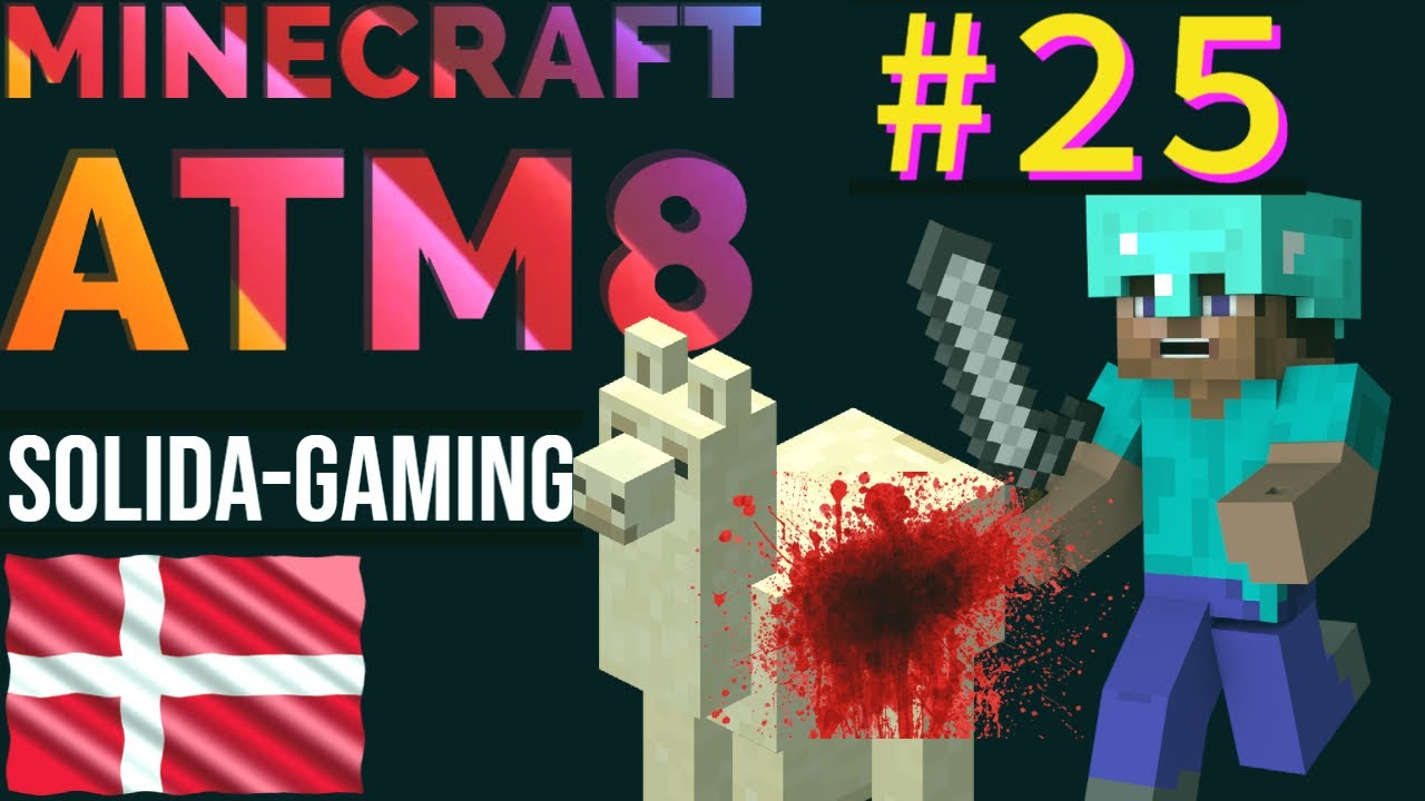 Minecraft ATM8 Bygger dyre farme Og flere huse - YouTube