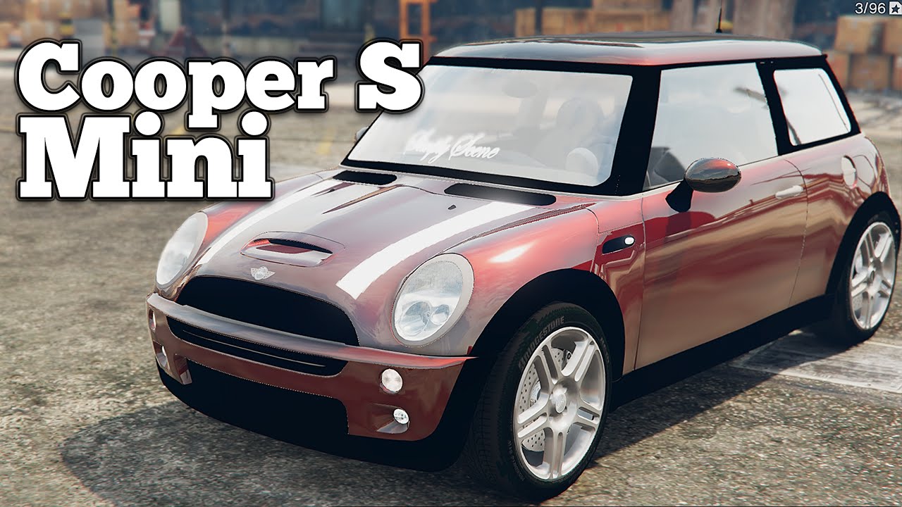 GTA V PC Mods - Mini Cooper S Euro [DOWNLOAD] - YouTube