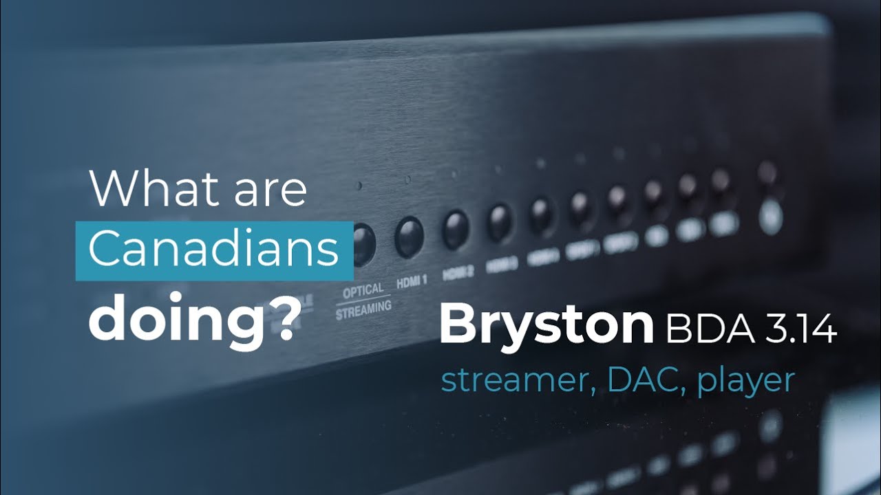 Streamer, DAC, player Bryston BDA 3.14 in our review, test and ...