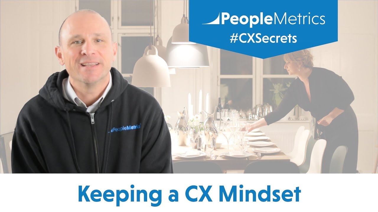 Keeping a CX Mindset | CX Secrets with Sean McDade - YouTube