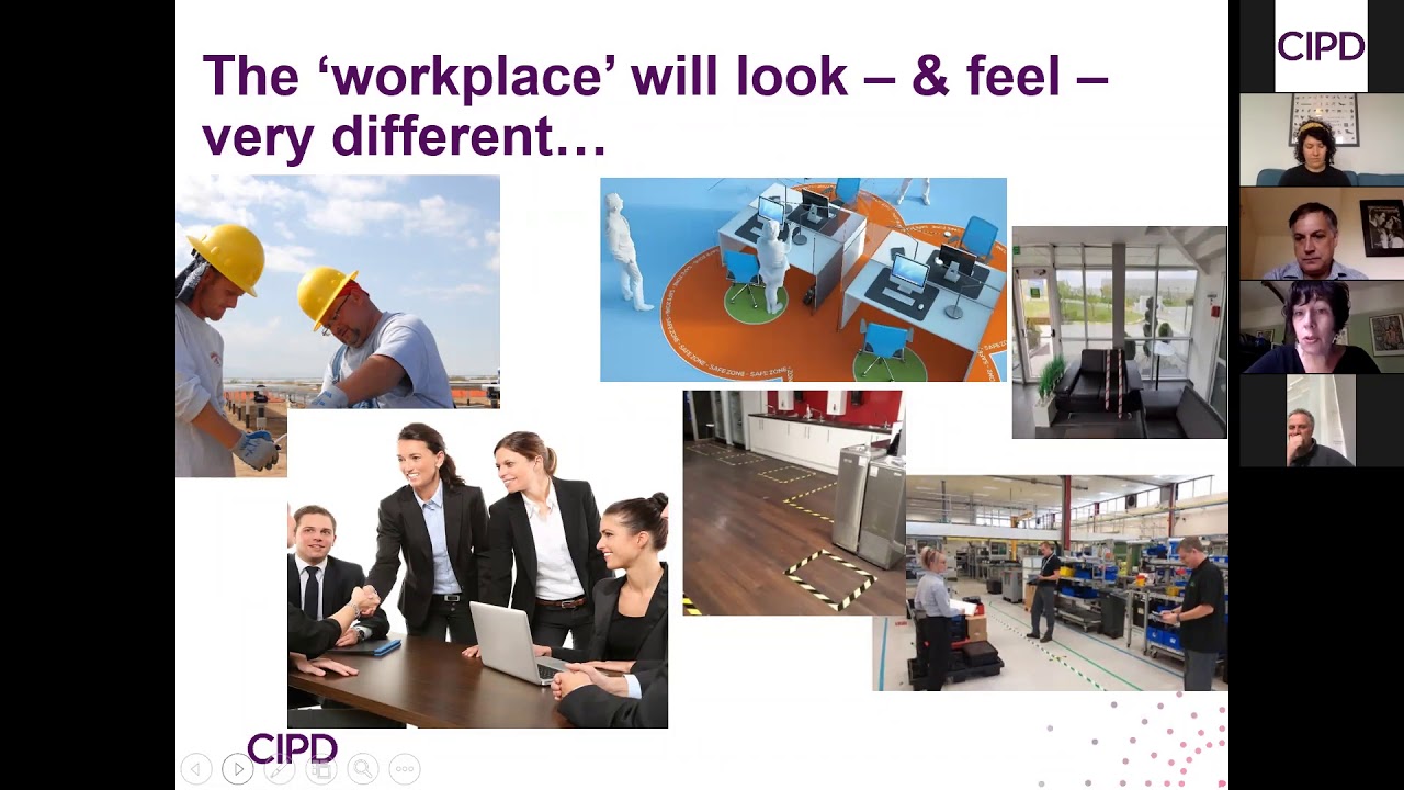 CIPD Coronavirus webinar series: Returning to the workplace - YouTube