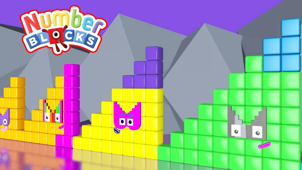 Looking for Numberblocks Step 1 to 55 HUGE Standing Tall Number Pattern ...