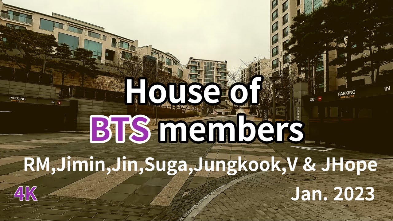 Where are the BTS live? Let's visit those and the neighbour / 4K - YouTube
