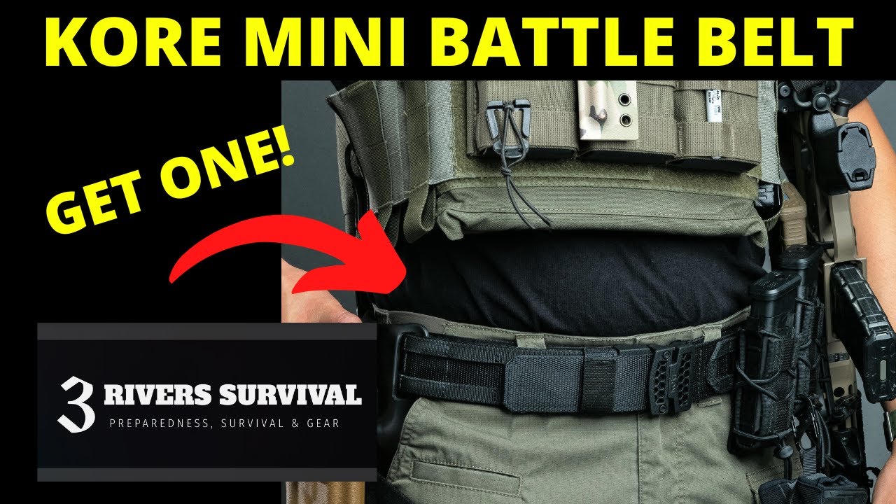 KORE ESSENTIALS MICRO BATTLE BELT REVIEW - YouTube