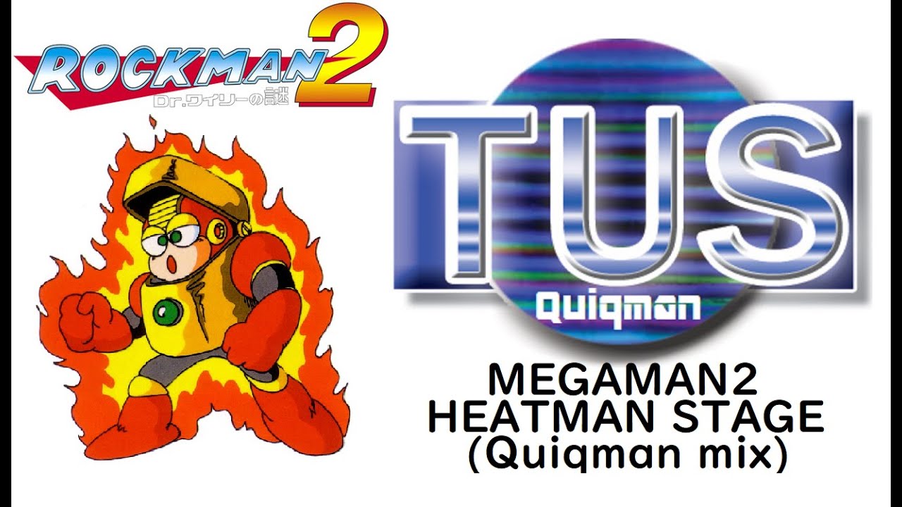 MEGAMAN2 HEATMAN STAGE（Quiqman mix）/ロックマン2 ヒートマンステージ - YouTube