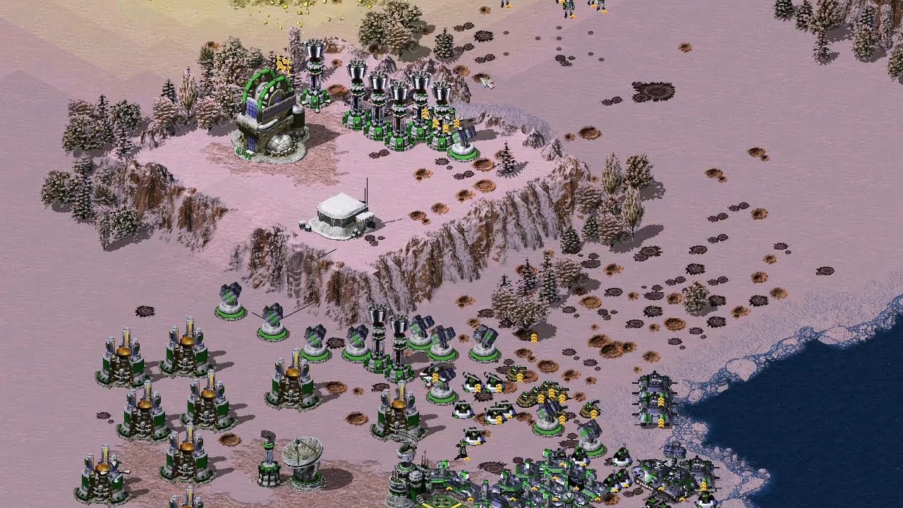 Red Alert 2 -- frozen margarita -- brutal Ai - YouTube