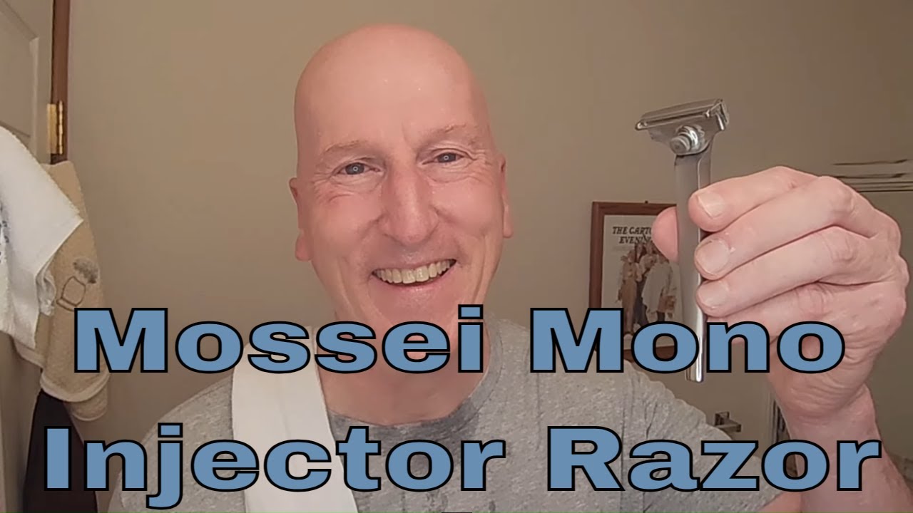 Mossei Mono Stainless Steel Injector Razor - YouTube